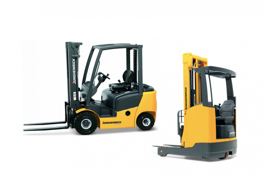 Chariots élévateurs à contrepoids et à siège transversal (2 jours ...